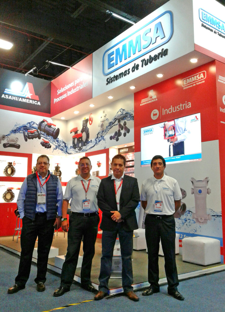 Emmsa presentes en AQUATECH México 2016 – EMMSA Sistemas de Tubería